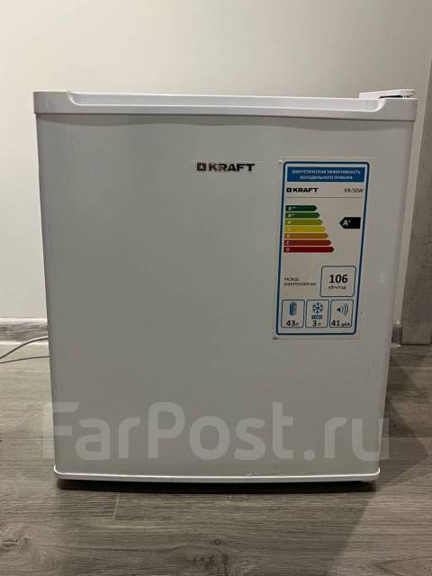 Холодильник Kraft, б/у, в наличии. Цена: 10 000₽ во Владивостоке