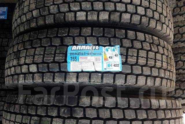 Annaite 755, 295/80R22.5, 22.5", 100 шт, 295 мм, 80 %, радиальный ...