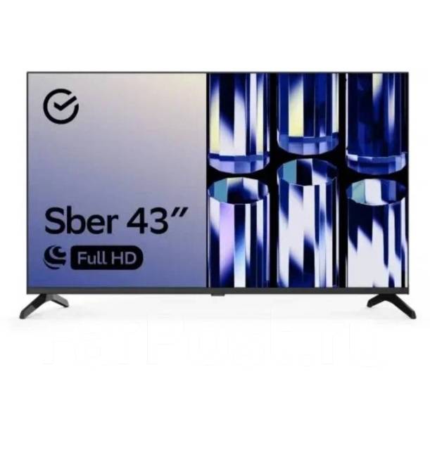 Телевизор 43 дюйма, Sber SBX-43U4010B, 43", Smart TV, новый, в наличии ...