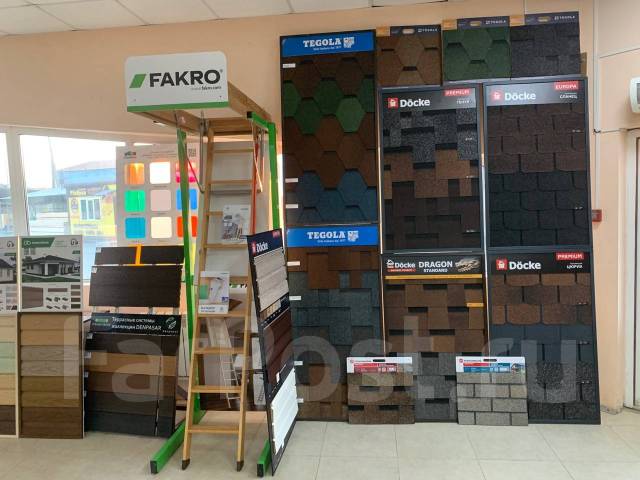 Гибкая черепица Docke PIE Серия Premium, Женева, в наличии во Владивостоке