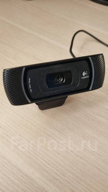 Веб-камера Logitech HD Webcam B910, б/у, в наличии. Цена: 2 500₽ во ...