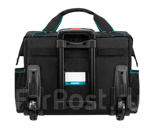 Сумка для инструмента Gross. 460х240х340мм. выдвижная рукоятка, колеса ...