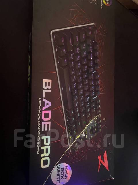 Клавиатура игровая Zet Blade pro, б/у, в наличии. Цена: 2 000₽ во ...