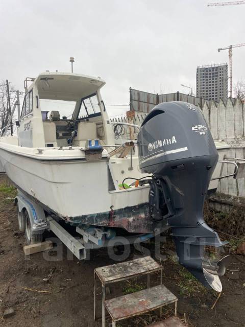 Продам катер Yamaha UF27, подвесной, бензин, 1996 год, 8,50 м. 225,00 л.с. б/у, в наличии. Цена ...