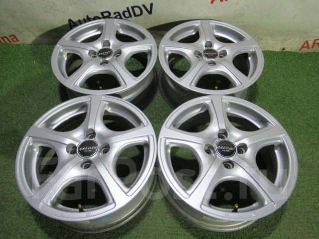 Отличный комплект литья R15 4x100 Greole 6J +45, Creole, 15", 1 шт ...