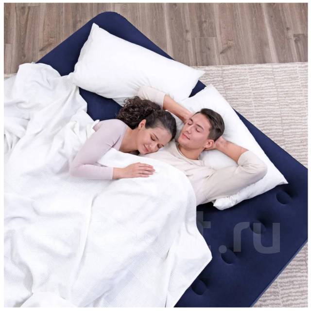 Матрас надувной Bestway 203х183х22см двуспальный до 300кг, новый, под ...