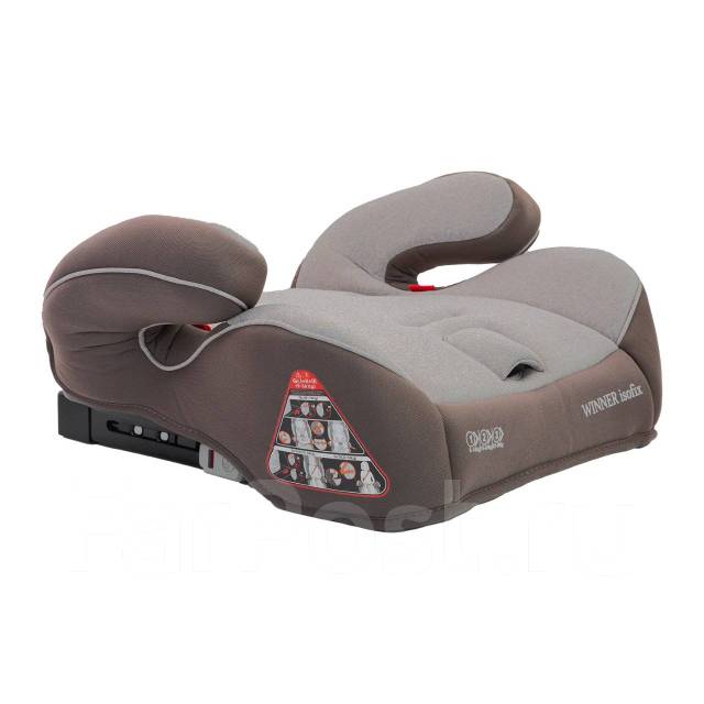 Автокресло Indigo Winner Isofix (9-36 кг) бежевый-коричневый, новый ...