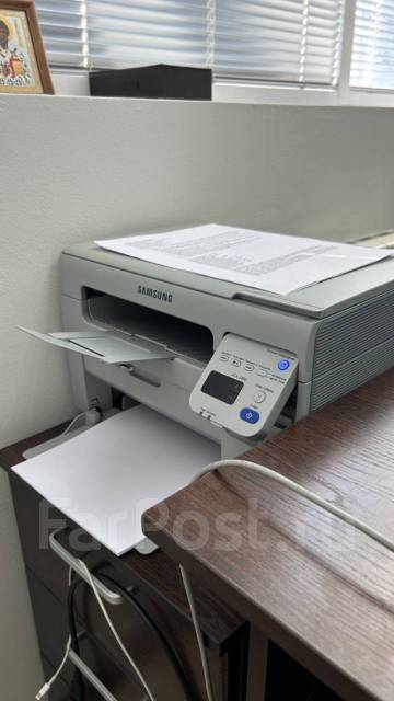 МФУ лазерный принтер и сканер Samsung SCX-3400, б/у, в наличии. Цена: 7 ...