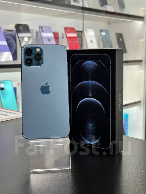 Apple iPhone 12 Pro Max- 512Gb, Face ID, Blue. Как новый. Год гарантии ...
