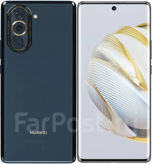 Смартфон Huawei nova 10 8+128GB Starry Black, 6.67", моноблок, черный ...