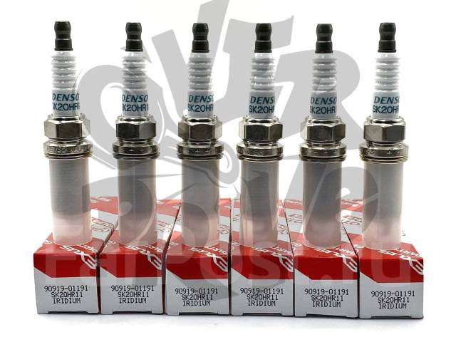 Комплект свечей зажигания оригинал Toyota 90919-01191 Япония купить во ...