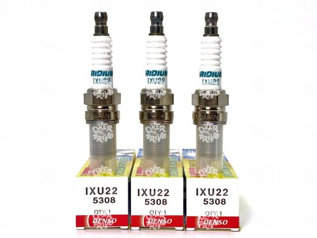 Комплект свечей зажигания Denso Iridium Power IXU22 оригинал Япония ...