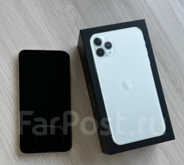 Продам iPhone 11 Pro Max 256Гб, моноблок, белый, б/у, в наличии. Цена ...