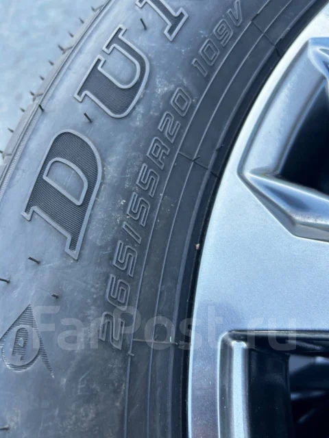 New! Original! Toyota LC300+265/55/20, 20", 1 шт, 265 мм, 55 % ...
