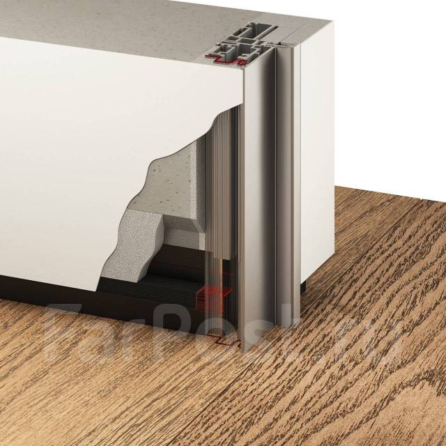 Теневой / Скрытый плинтус с подсветкой Decaro Engineering D002A, в наличии. Цена: 890₽ во ...