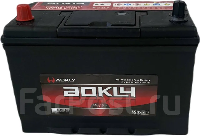 Аккумулятор Aokly 115D31R, кальциевый, прямая (правое), 90 А.ч. 750 А ...