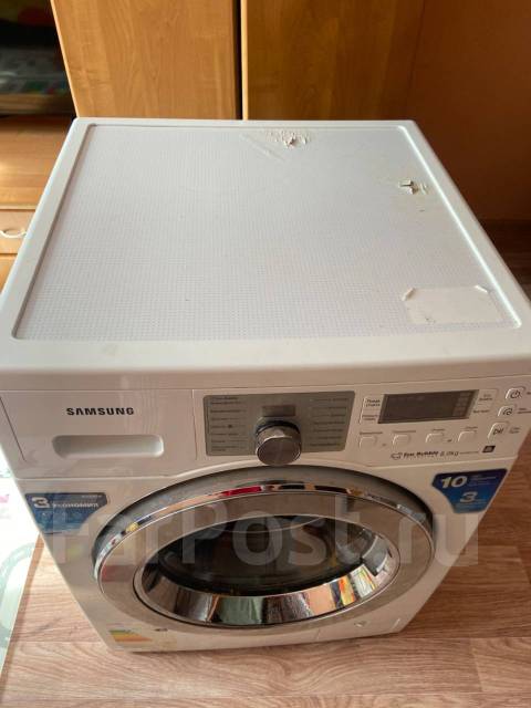 Стиральная машина. Sumsung eco bubble 8 кг, Samsung, 8,0 кг, б/у, в ...