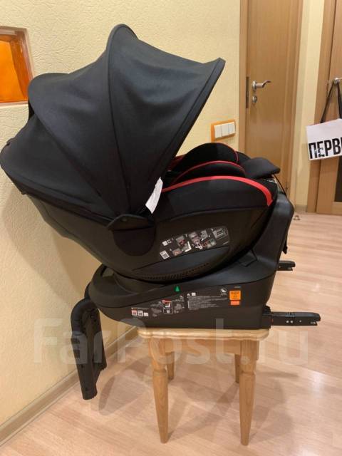 Детское автокресло 360° (0-18 кг) Ailebebe Kurutto 3i Isofix. Япония, б ...