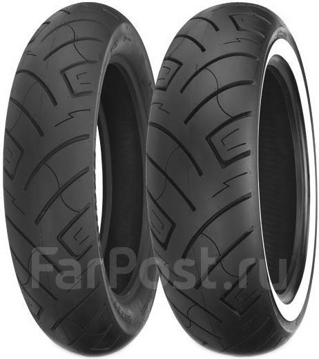 Мотошина 100/90-19 61H Shinko SR777 белая полоса, новый, в наличии ...