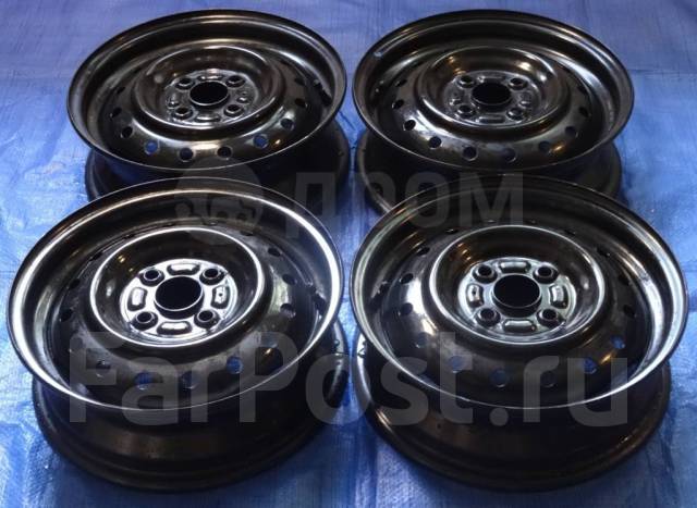 Оригинальные штампованные диски Daihatsu. R14 100x4. 4 шт. Отправка, 14 ...