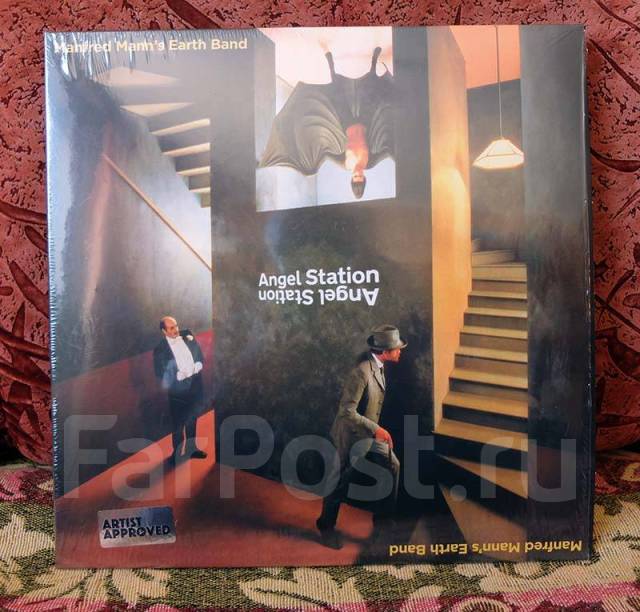 Винил Manfred Mann's Earth Band Angel Station из Японии, б/у, в наличии ...