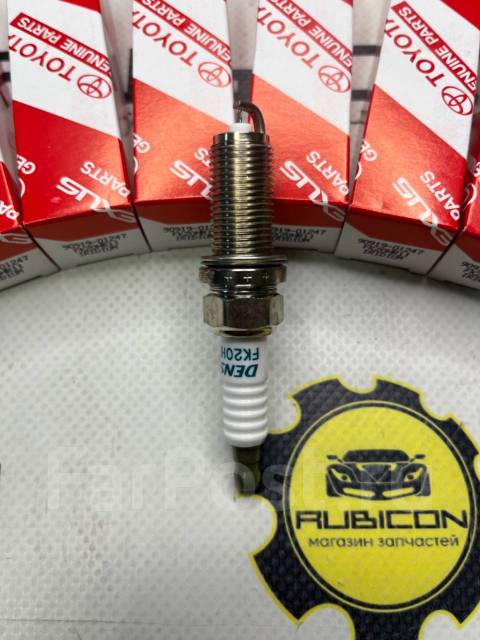 Комплект иридиевых свечей зажигания 9 0919-01247 1NZ-FE, EL15 Оригинал ...