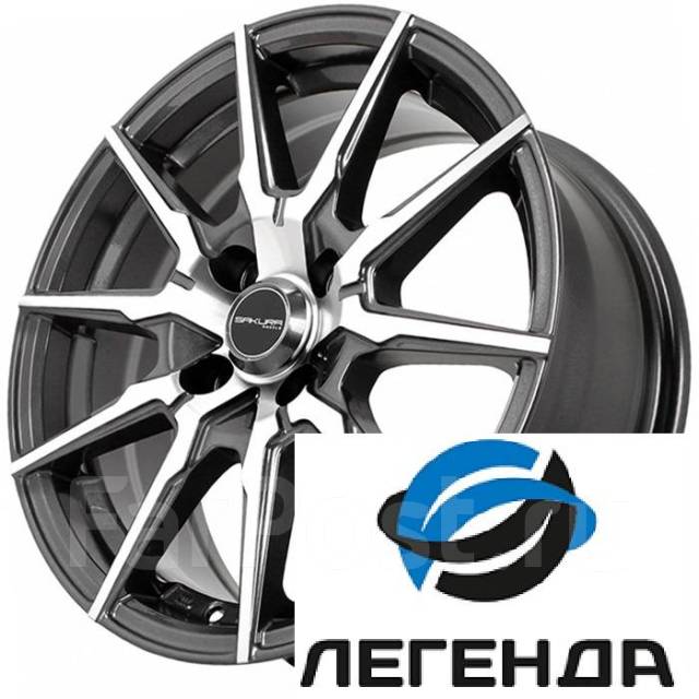Sakura Wheels D2779 [674] Ганметалл с полировкой, 15", 1 шт, Ширина ...