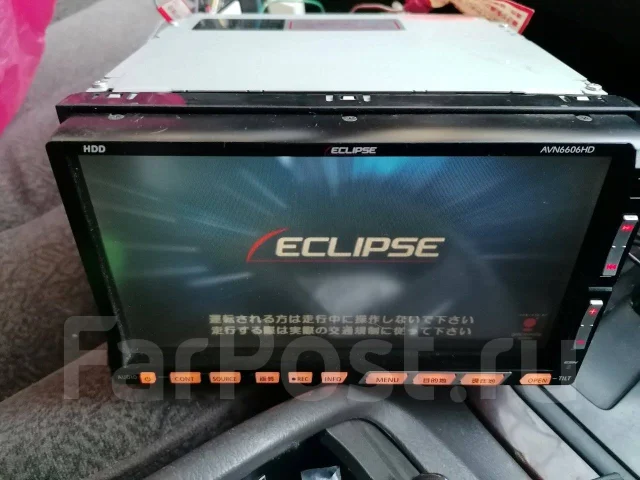 Автомагнитола Eclipse AVN6606HD, 2 DIN — 178x100 мм, б/у, в наличии ...