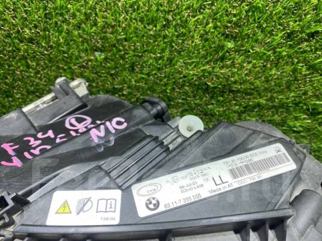 Фара Bmw 3-Series 2014 63117355555 F34 N47D20C, передняя левая купить в ...