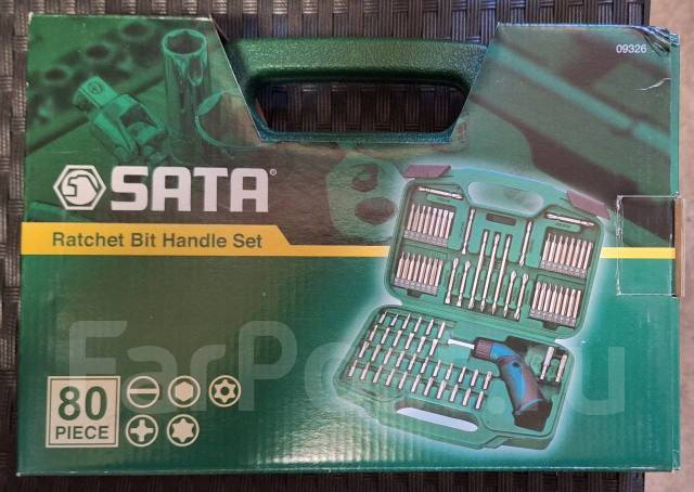Набор инструментов 80 предметов 09326 SATA, новый, в наличии. Цена: 3 ...