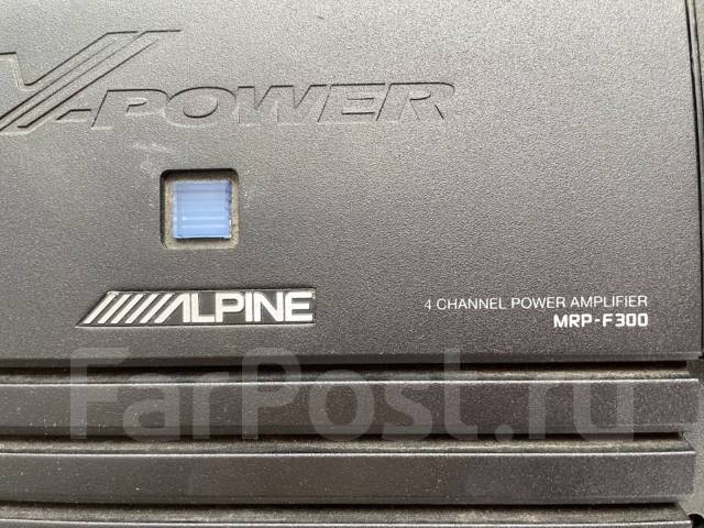 Усилитель Alpine MRP-F300, 4-канальный, б/у, в наличии. Цена: 6 500₽ во ...