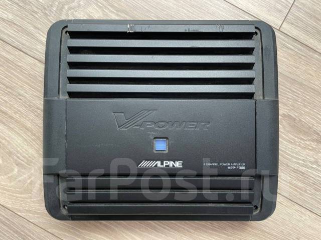 Усилитель Alpine MRP-F300, 4-канальный, б/у, в наличии. Цена: 6 500₽ во ...