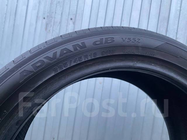 Yokohama Advan dB V552, 225/45 R18, 18", 1 шт, в наличии, 225 мм, 45 % ...