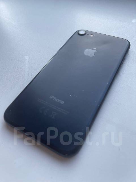 iPhone 7 чёрный, 32 гб, 4.70", моноблок, черный, б/у, в наличии. Цена ...