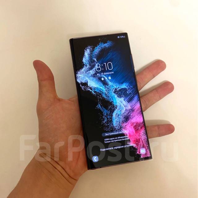 Samsung Galaxy S22 Ultra 12/256Gb, 6.80", б/у, в наличии. Цена: 52 000 ...