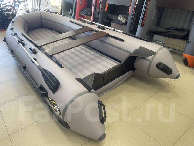 Лодка ПВХ Андромеда Air 410, без двигателя, 2024 год, 4,10 м. надувной ...