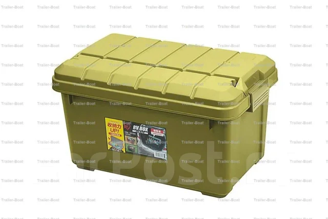 Экспедиционный ящик IRIS RV BOX 600 40л, c двойной разделенной крышкой ...