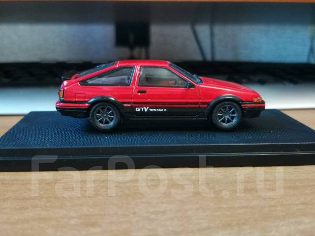 Модель Toyota Sprinter Trueno GTV AE86 Watanabe, Ebbro,1:43, б/у, в ...