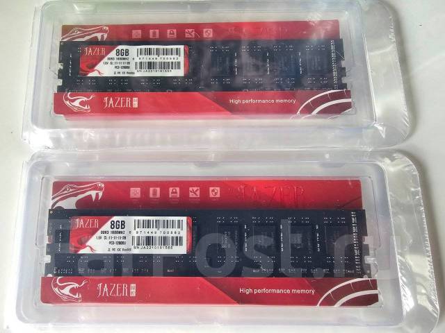 Продам 8+8gb DDR3 1600mhz Новая, 16 гб, новый, в наличии. Цена: 2 999 ...