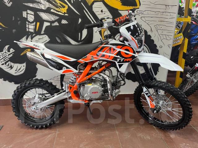 Питбайк KAYO BASIC TT140EM 17/14 KRZ (механика эл. стартер), 2024, 140 ...