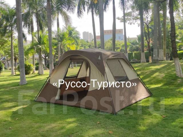 Палатка автомат 1109 "Campvalley" с LED лампой 305х275х168см, новый, в ...