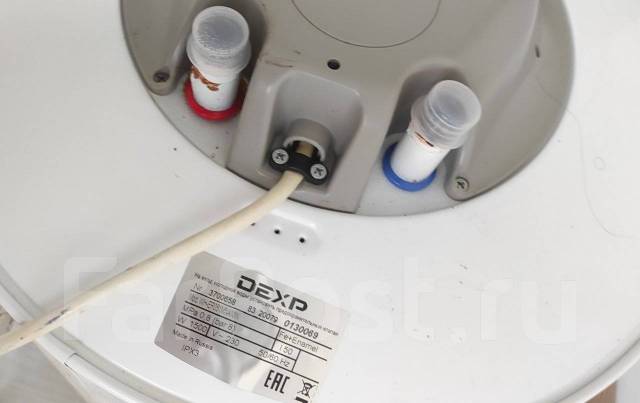 Бойлер Dexp WH-ER051MNAN/W 50 литров, 1.5 кВт, проточно-накопительный ...