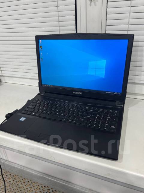 Ноутбук Hasee i7/1050ti/16gb, игровой, 16 гб, WiFi, Bluetooth, б/у, в ...
