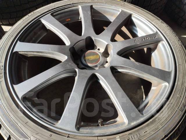 Комплект литых дисков A-TECH Final Speed, R18, 5x114,3, из Японии, 18 ...