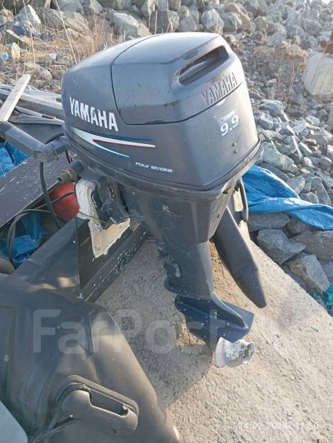 Двигатель лодочный Yamaha 9,9, б/у, в наличии. Цена: 125 000₽ в Находке