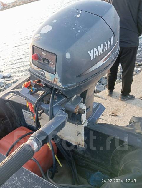 Двигатель лодочный Yamaha 9,9, б/у, в наличии. Цена: 125 000₽ в Находке