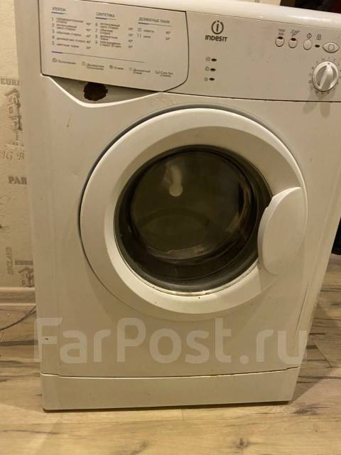 Стиральная машина Indezit, Indesit, вертикальная загрузка, б/у, в ...