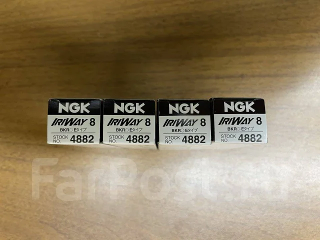 Свечи иридий (компл.4 шт) NGK Iriway8 гоночные тюнинг оригинал Япония ...