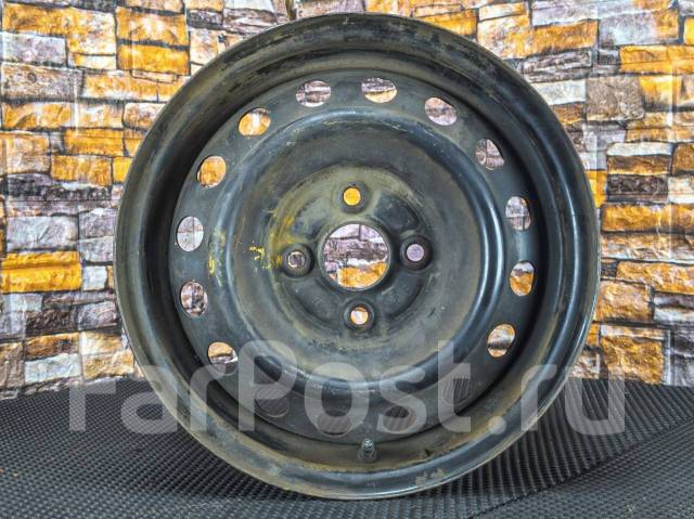 Комплект оригинальных железных дисков ''14 4х100, Toyota, 14", 1 шт ...