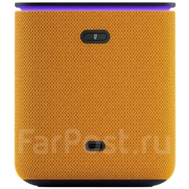 Умная колонка Яндекс Станция Алиса Миди, Оранжевая Zigbee! Новинка ...